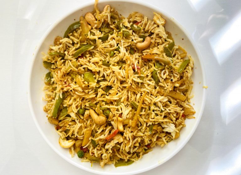 Capsicum/Potato/Peas Rice - Increedible India