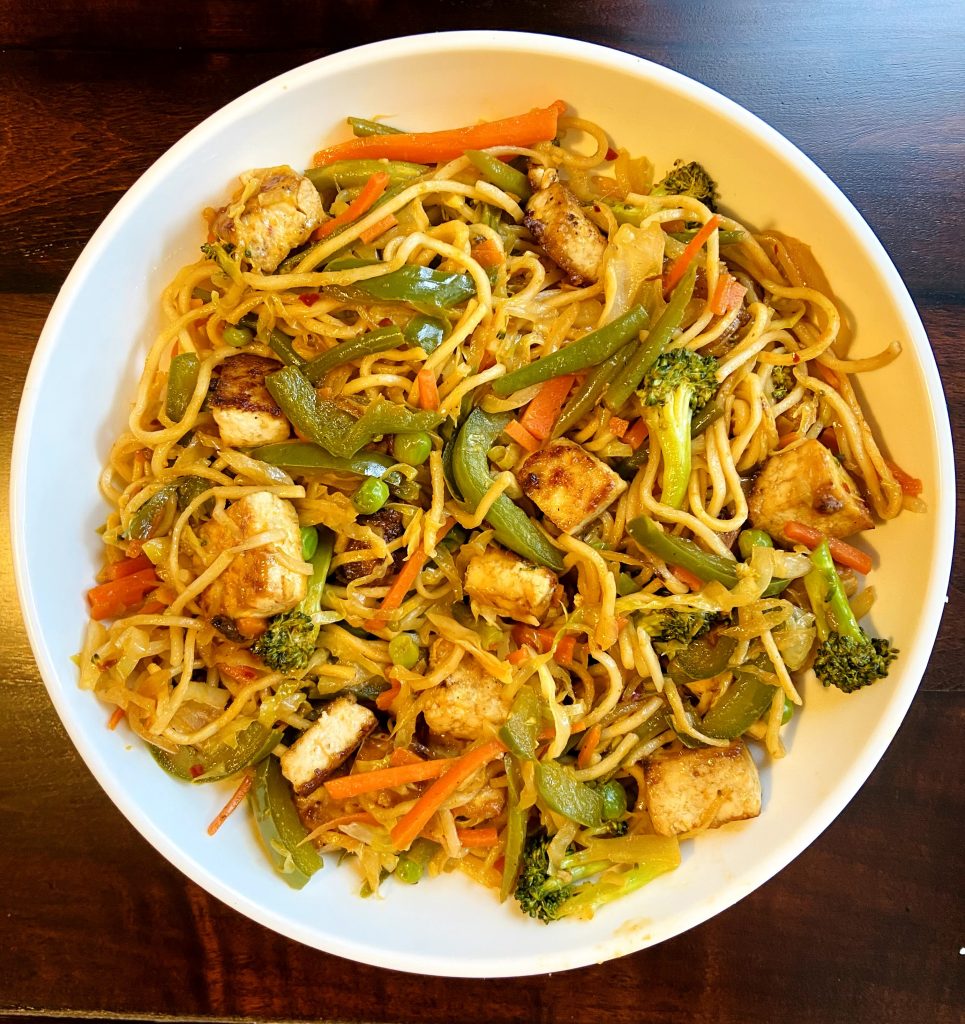 Vegetable Hakka Noodles - Increedible India