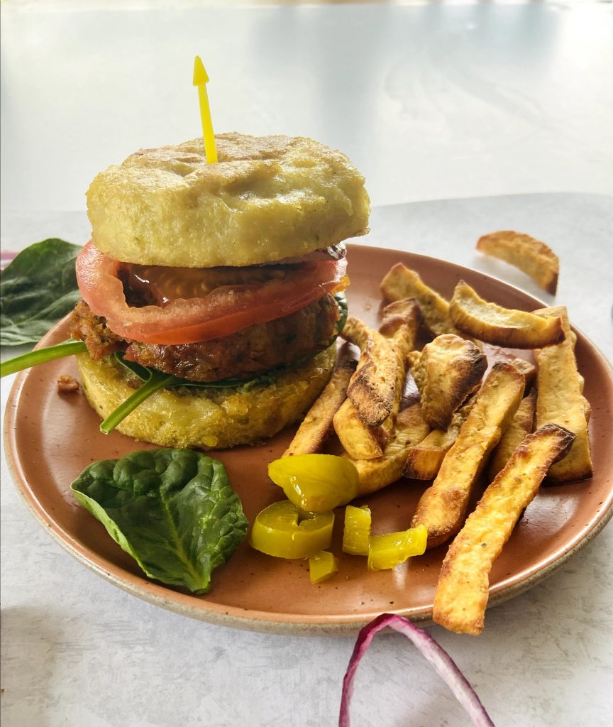 Yellow Moong Lentil Burger Buns - Increedible India
